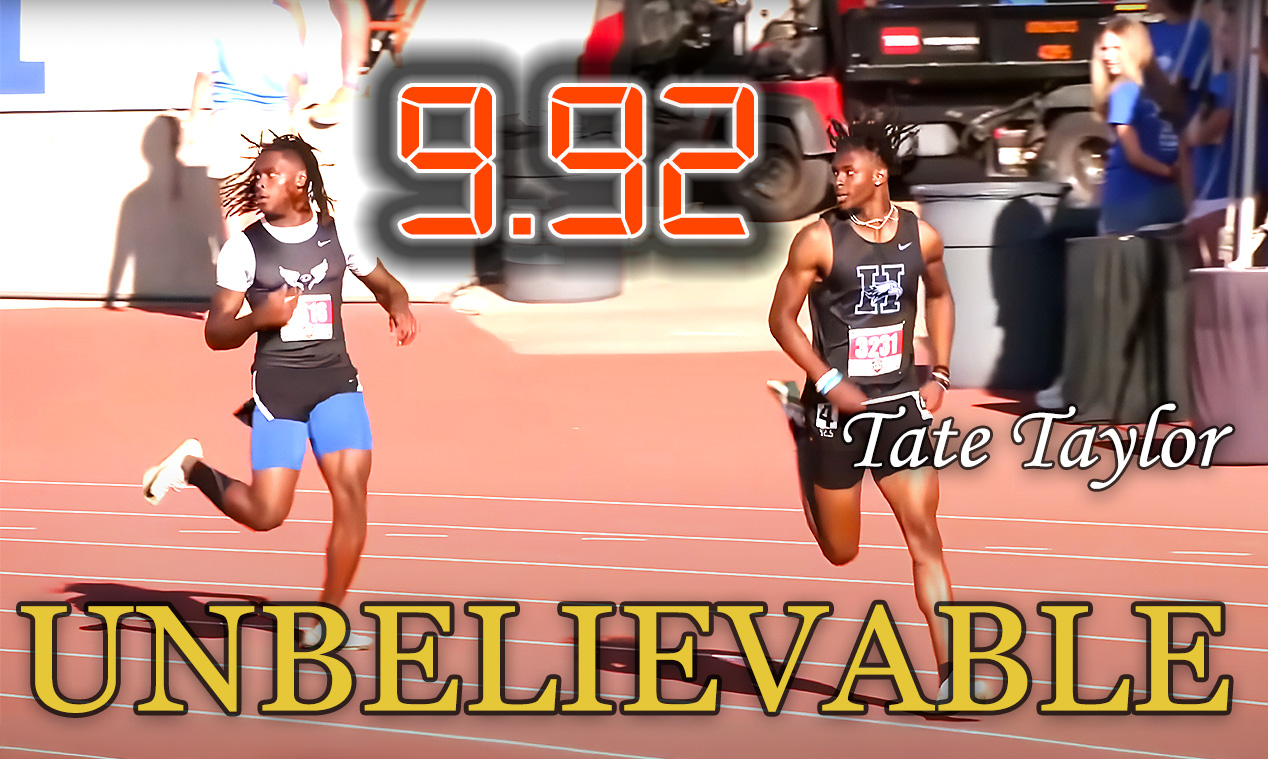 2025 High School Track and Field National Records Update: Tate Taylor ...